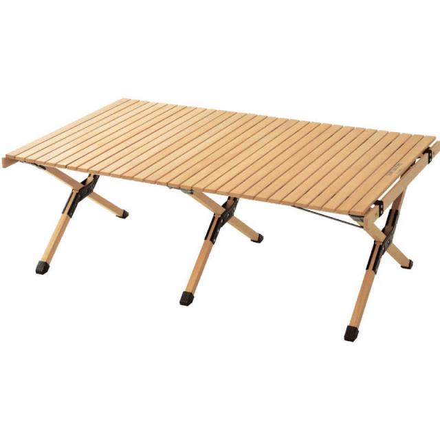 アウトサム　TENT FACTORY(テントファクトリー) ZELロールトップテーブル 120W ナチュラル　ZELRT120W