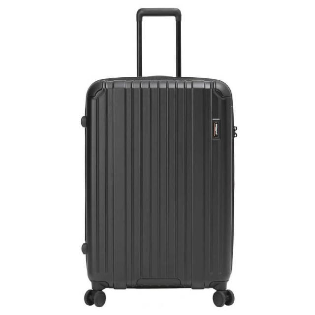 BERMAS　ハードスーツケース Lサイズ  宿泊目安：6〜7泊以上 91L TSダイヤルロック TSAロック搭載 ブラック　60532