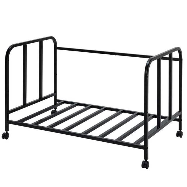積水樹脂　ふとん収納ラック キャスター付き 組立簡単 ブラック　FR-10BK