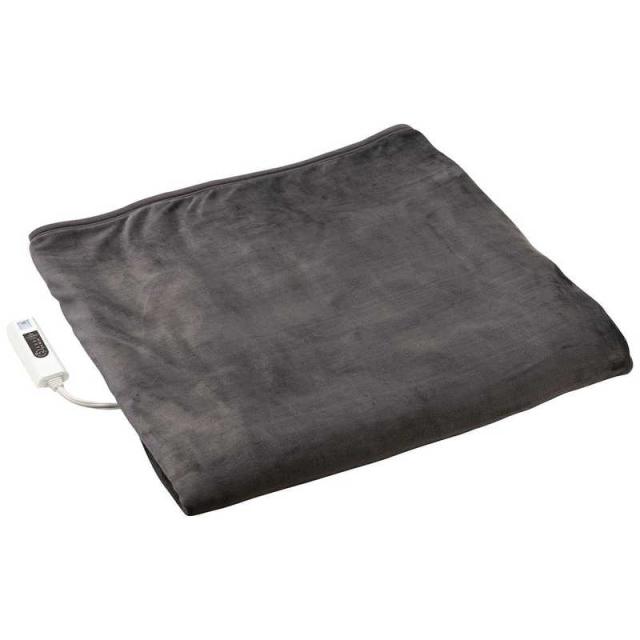 シィーネット　電気かけしき毛布 フランネル [ 190×130cm / 掛･敷毛布 ] ダークグレー　CDMK306GY