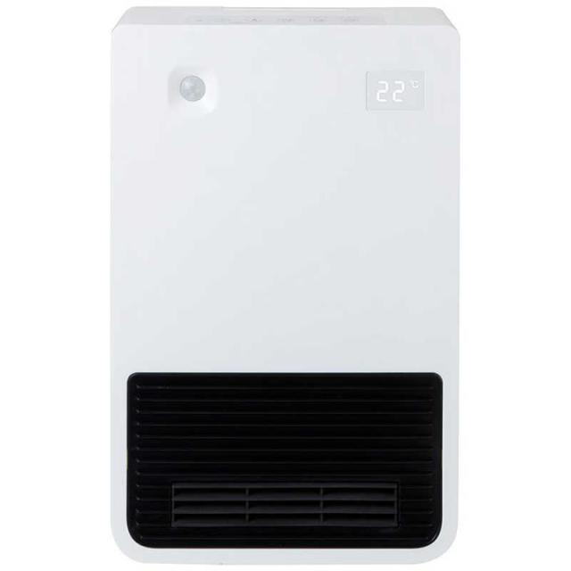 シィーネット　セラミックヒーター 1200W 人感センサー付き ホワイト　CDCP608WH