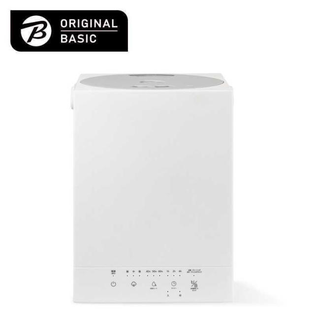 ORIGINALBASIC　加湿器 スチーム式 木造10畳 鉄筋17畳 ホワイト　OB-SH01