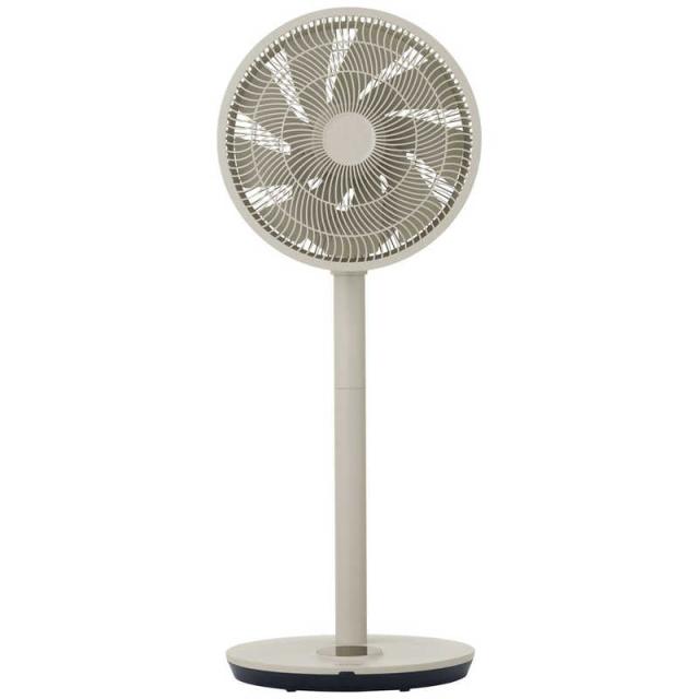 DUUX　duux リビング扇風機 2025モデル FlexTouch2 9枚羽根 30cm DCモーター リモコン付 グレージュ ［DCモーター搭載 /リモコン付き］　DXCF72JP（GR）