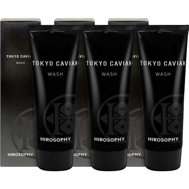 ヒロソフィー　キャビア 洗顔 110ml×3個