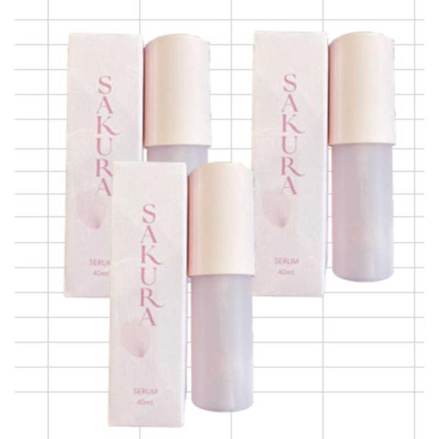 ヒロソフィー　SAKURA SERUM(3本セット)