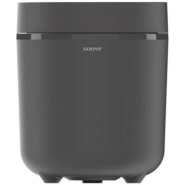 ソウイジャパン　早炊きコンパクト炊飯器 2合 マイコン チャコールグレー　SY-155-CG