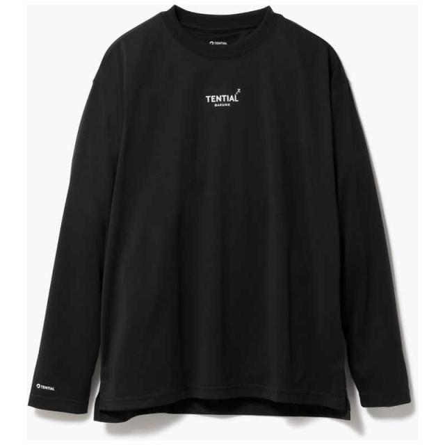 TENTIAL　Dry(ドライ) トップス(長袖)-23SS(Sサイズ) BAKUNE(バクネ) ブラック　100104000013