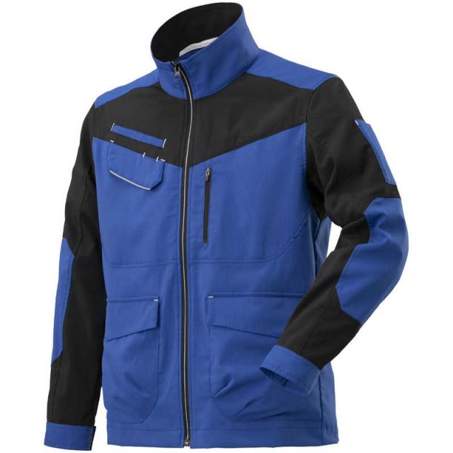 ミズノ　ワークジャケット(春夏素材)[ユニセックス] 3XL-8 25：ブルー×ブラック　F2JE219425