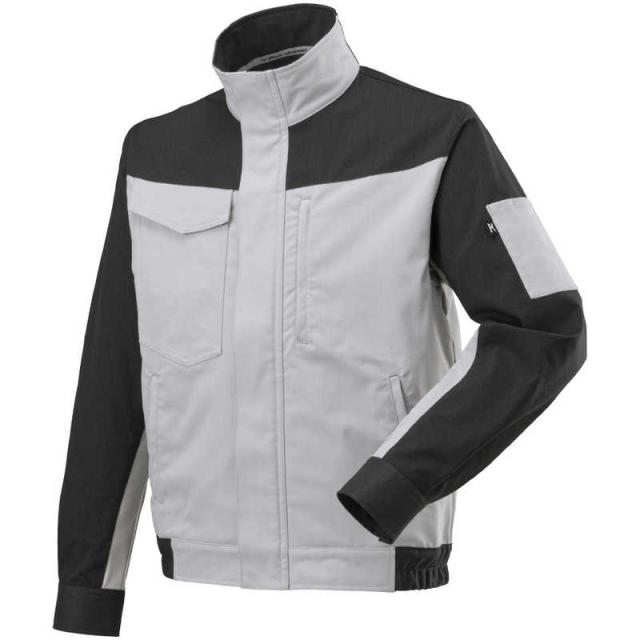 ミズノ　ワークジャケット(難燃・通年向け) ［ユニセックス］ 2XL 73：チャコールグレー×ベイパーシルバー　F2JEA19173