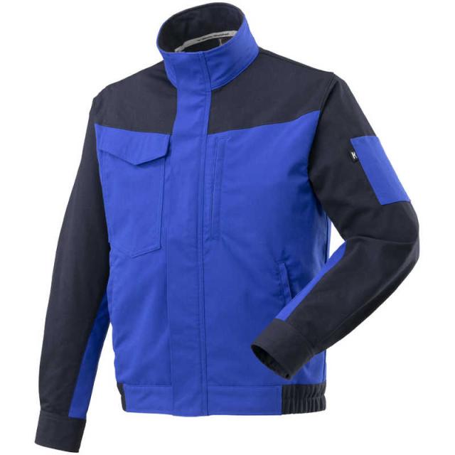 ミズノ　ワークジャケット(難燃・通年向け) ［ユニセックス］ L 87：ネイビー×ブルー　F2JEA19187