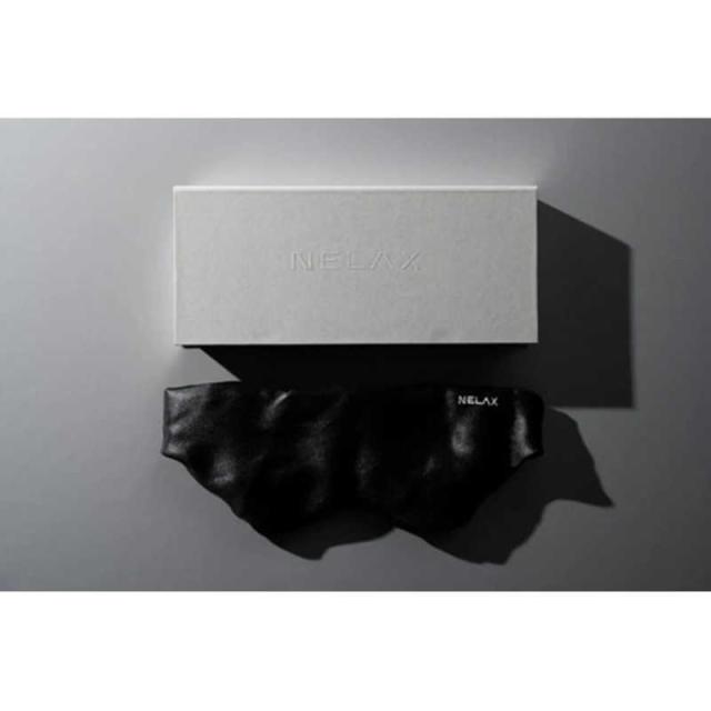 FLH　眠りに、重いを。 加重アイマスク ブラック　NLKEM/BLK