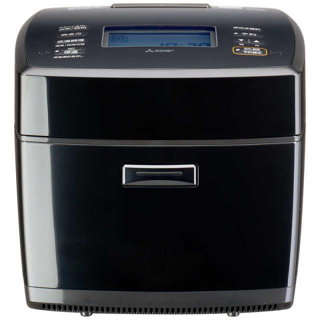 三菱　MITSUBISHI　炊飯器 1升 炭炊釜 IH 備長炭 5層厚釜 黒曜　NJ-VP18H-B