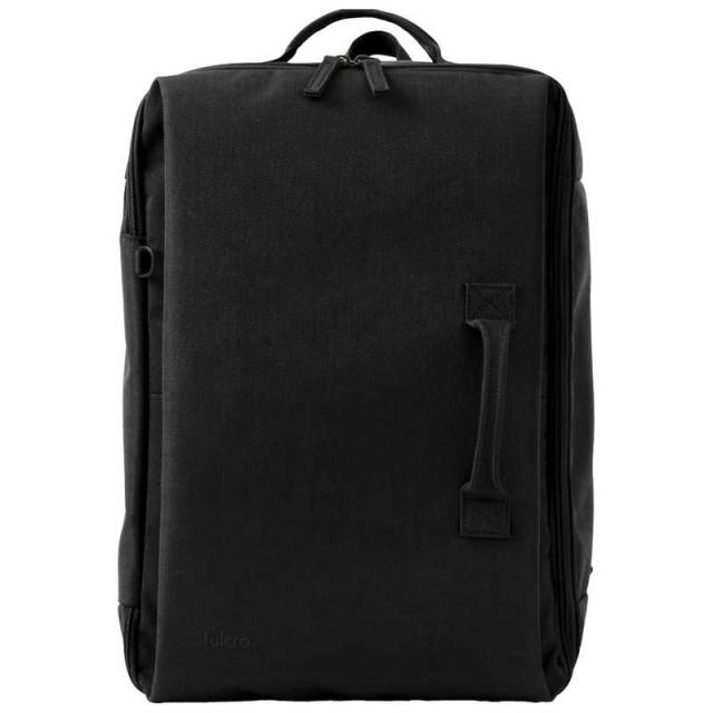 FULCRO　カジュアルリュック ビジネスリュック PC対応 15inch A4 撥水 ブラック　fma-0004-BK
