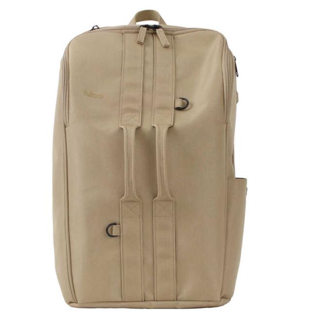 FULCRO　カジュアルリュック PC対応 15inch A4 16L 撥水 ベージュ　fma-0006-BE