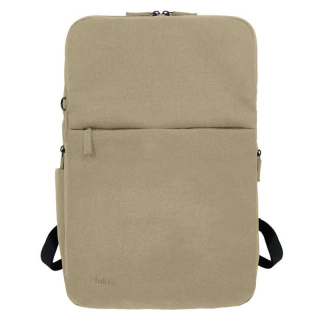 FULCRO　カジュアルリュック ビジネスリュック PC対応 15inch 撥水 ベージュ　fma-0035-BE