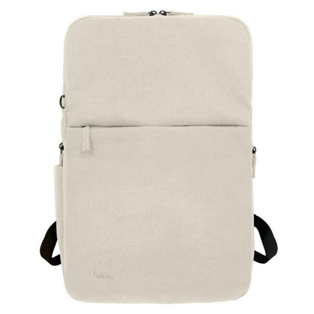 FULCRO　カジュアルリュック ビジネスリュック PC対応 15inch 撥水 アイボリー　fma-0035-IV