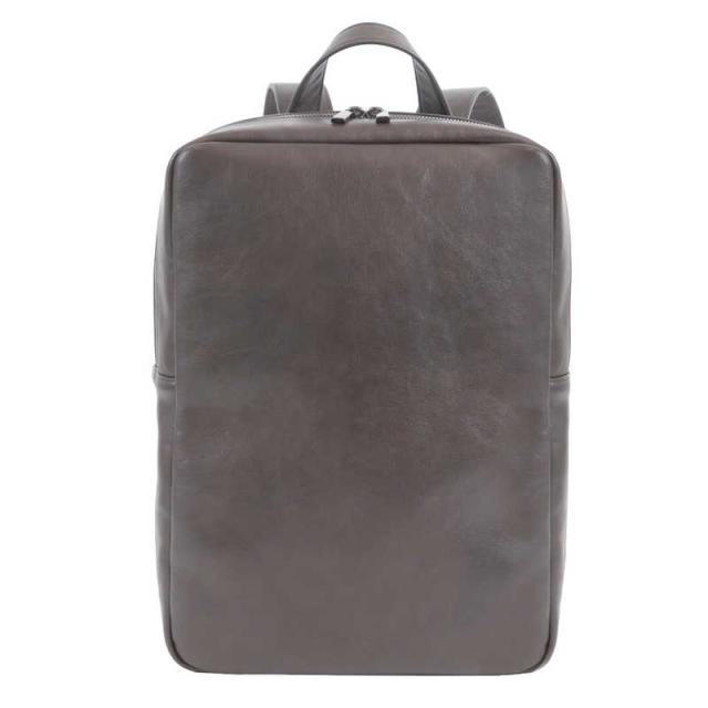 FULCRO　カジュアルリュック ビジネスリュック PC対応 15inch フェイクレザー グレーベージュ　fca-1003-GBE