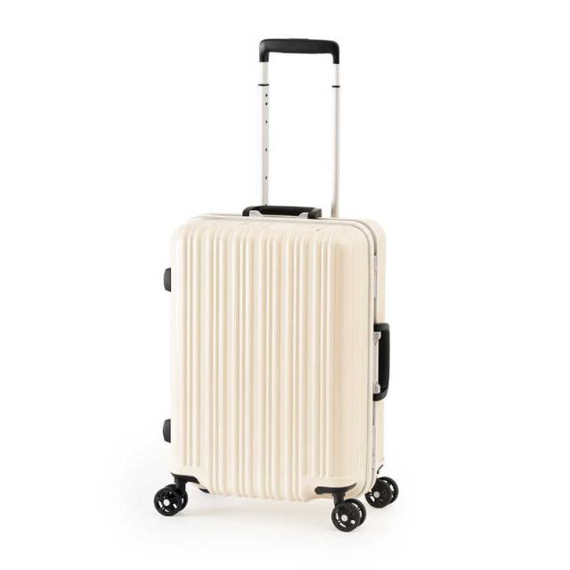 A.L.I　スーツケース フレームタイプ 宿泊目安：1〜3日間 036L 超軽量 高剛性フレーム TSAロック搭載 バニラ　ALI-5088-18