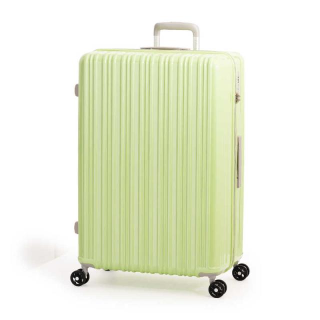 A.L.I　ハードキャリー Magicalouis ZIPPER アボカドグリーン [TSAロック搭載 /96L] 超軽量 日本設計　ALI668828