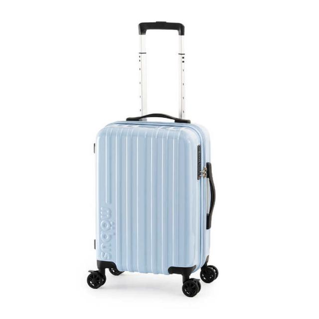 MOBUS　スーツケース ジッパータイプ 宿泊目安：1〜3日間 031L 拡張機能搭載 フットストッパータイプ USB充電ポート付属 機内持ち込み可能サイズ mobus アッシュアクア　MBC-1912-18W