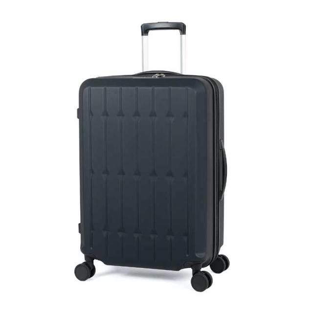 A.L.I　スーツケース４〜６日間 マットブラック　ALI-6030SD-24W