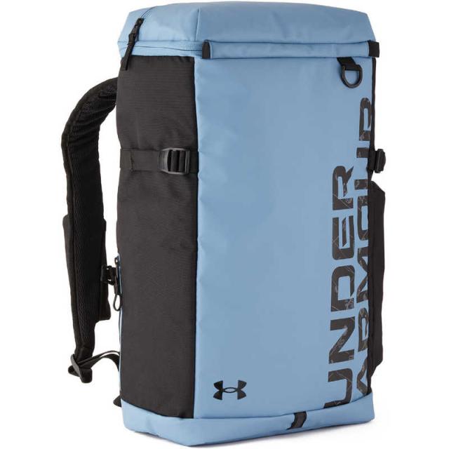 アンダーアーマー　ゴルフ用品 UNDER ARMOUR UA TARPAULIN BACKPACK 2.0 40L Blue Smoke 1388291　1388291_25FW