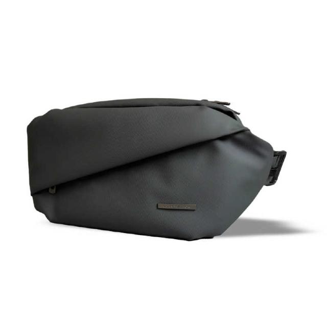 NIG　防水ボディバッグ QUICK PACK TRASPO ミニタブレット対応 3.1リットル 6＋5収納 大容量 ニグ ダークグレー　QP9TRASPODG