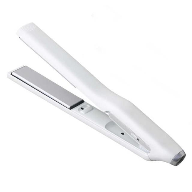 AGETUYA　URU ストレート&カールアイロン 28mm 100℃〜200℃ 海外対応 交流(コード)式 ホワイト　AG-0006-WH