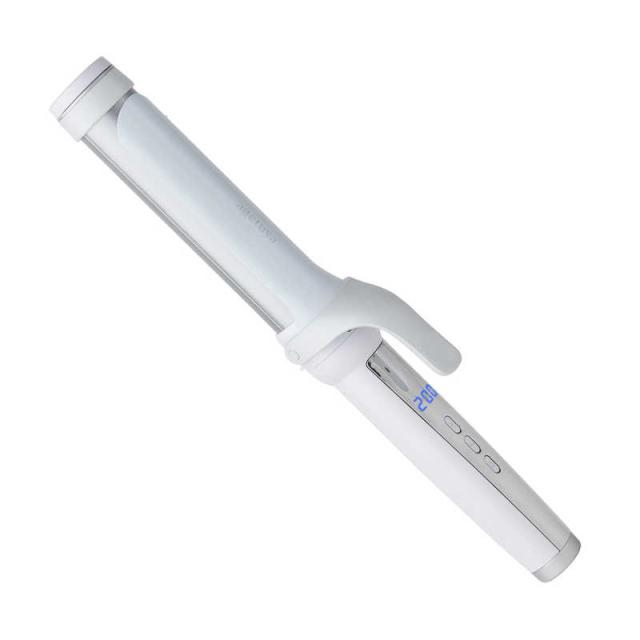 AGETUYA　URU カールアイロン 38mm 100℃〜200℃ 交流(コード)式 ホワイト　AG-0007-WH