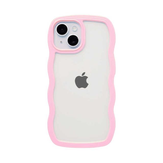 HAMEE [iPhone 15/14/13専用]ULTRA FINE Wavy Frame iPhoneケース ピンク 661-054405の通販はau PAY マーケット - コジマ au ...