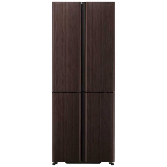 アクア　AQUA　冷蔵庫 4ドア 420L フレンチドア(観音開き) 幅70cm ダークウッドブラウン　AQR-TZ42R-T（標準設置無料）