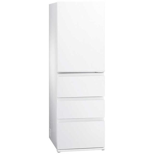 アクア　AQUA　冷蔵庫 4ドア 452L 右開き Delie＋(デリエ・プラス)シリーズ 幅59.5cm マットクリアホワイト　AQR-VZA45R-W（標準設置無料）