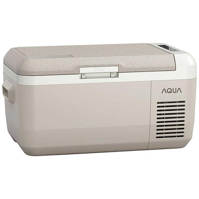 アクア　AQUA　ポータブル冷蔵庫 30L 上開き Portable 幅68.8cm グレージュ　AQP-M3R-H