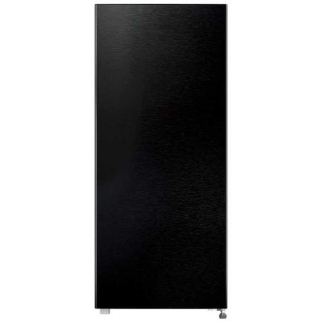 アクア　AQUA　冷凍庫 1ドア 76L 右開き ファン式 幅40cm シャインブラック　AQF-SFA8R-K（標準設置無料）
