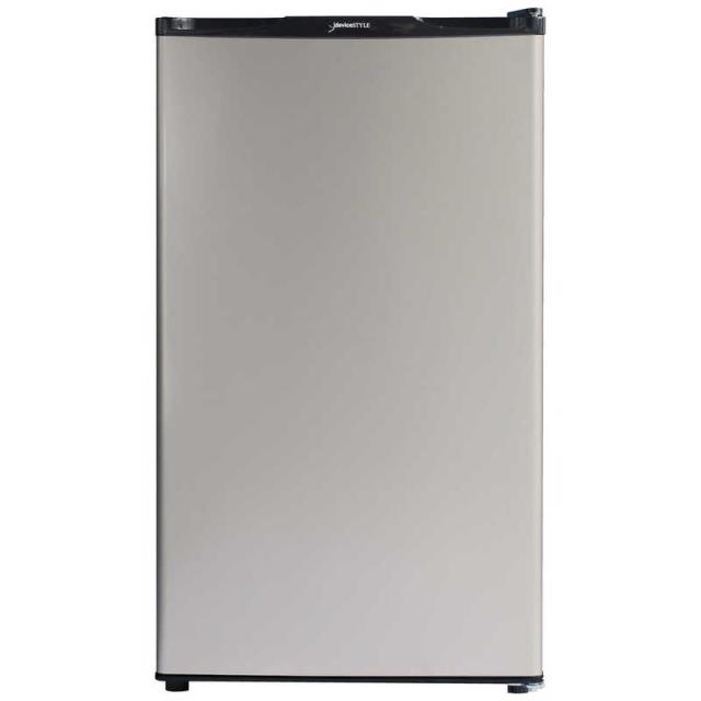 デバイスタイル　ノンフロン直冷式60Lアップライト冷凍庫 ［47.4 cm / 60L / 1ドア / 右開きタイプ / 2025年］ シルバー　DF-U60D-S（標準設置無料）