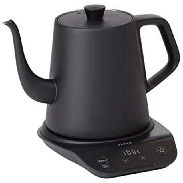 SIROCA　温度調節電気ケトル [0.8L]　SK-D171 ブラック