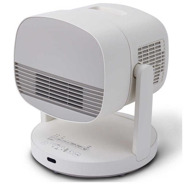 SIROCA　HOT&COOLサーキュレーター ポカクール 1200W ヒーター 首振り機能 ホワイト　SH-CD251