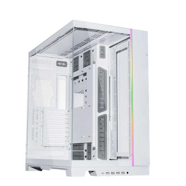 LIANLI PCケース[ATX /Micro ATX /Extended ATX /Mini-ITX]O11D EVO XL ホワイト ...