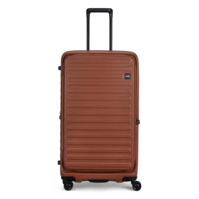 LOJEL　スーツケース REFRESH ファスナータイプ 旅行日数目安：1週間以上 約100L Cubo ［TSAロック搭載］ バーントシェンナ　CUBO-FIT-REFRESH-BS