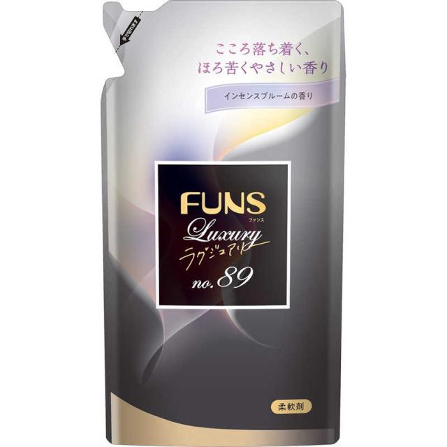 第一石鹸 FUNS Luxury(ファンスラグジュアリー)柔軟剤No.89 つめかえ用 480ml の通販はau PAY マーケット - コジマ au PAY マーケット店 | au PAY ...