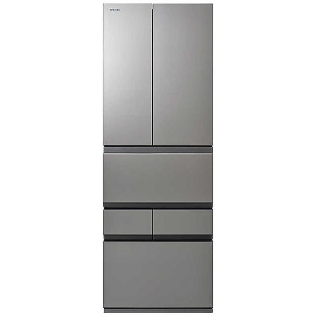東芝　TOSHIBA　冷蔵庫 6ドア 461L フレンチドア(観音開き) VEGETA(ベジータ) FZシリーズ 幅65cm アッシュグレージュ　GR-Y460FZ-ZH（標準設置無料）