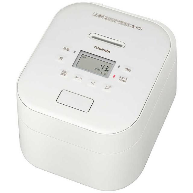 東芝　TOSHIBA　炊飯器 5.5合 圧力IH ミルキーホワイト　RC-10FPX-W