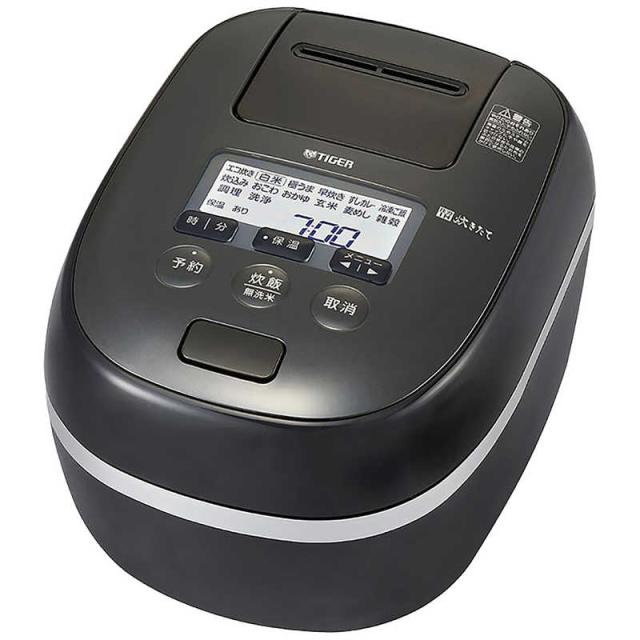 タイガー　TIGER　炊飯器 3.5合 炊きたて ご泡火炊き 圧力IH ピュアブラック 炊飯ジャー　JPD-G060KP