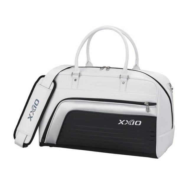 ダンロップ(ゼクシオ)　ゴルフ用品 ボストンバッグ ホワイト　GGBX163