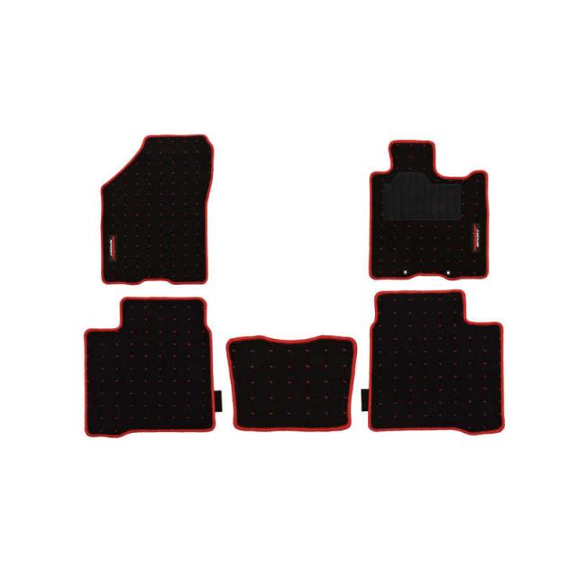 MONSTERSPORT　フロアマット スズキ フロンクス ［WDB3S/WEB3S］ ブラック×レッド　8945507900M