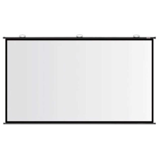 キクチ科学　掛図スクリーン ［壁掛け］ ホワイト　KHS-90HDM