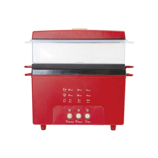 ライフオンプロダクツ　サラダチキンメーカー グランデ (レッド) レッド　PRSK044RD