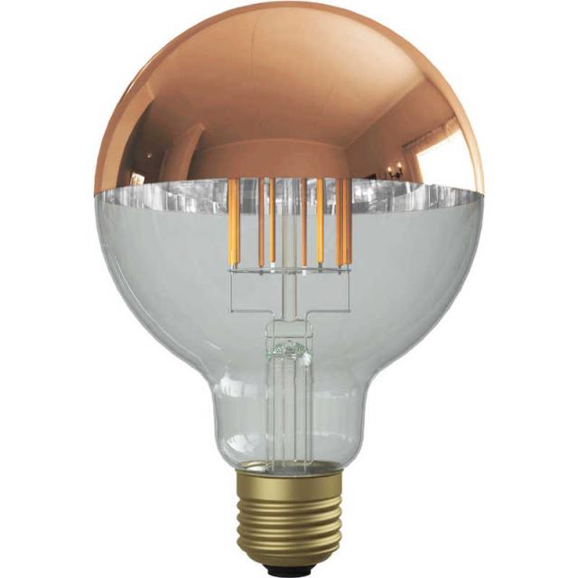 ビートソニック フィラメントLED電球 Siphon ボール95 TミラーCopper Siphon [E26 /ボール電球形 /電球色 /1個 /全方向タイプ] LDF64Dの通販はau ...