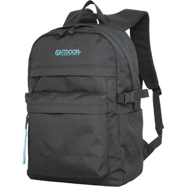 OUTDOOR　ラウンドデイパック スクールリュック 35L 撥水加工 ブルーブラック　OD-11175-BLBK