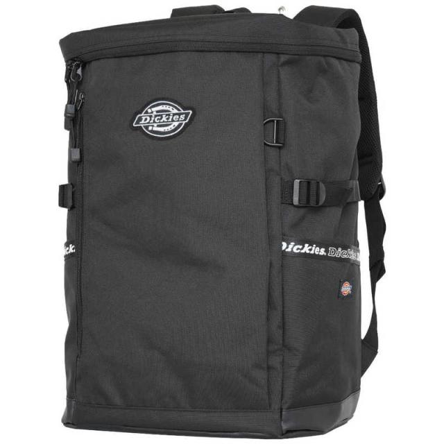 ディッキーズ　BOX型デイパック スクールリュック 35L PC対応 15.6inch 撥水 ホワイト/ブラック　DK-11184-WH/BK